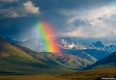 Rainbow, Alaska Range, Denali NP, AK - Image 2979 | Mark Kelley Photography