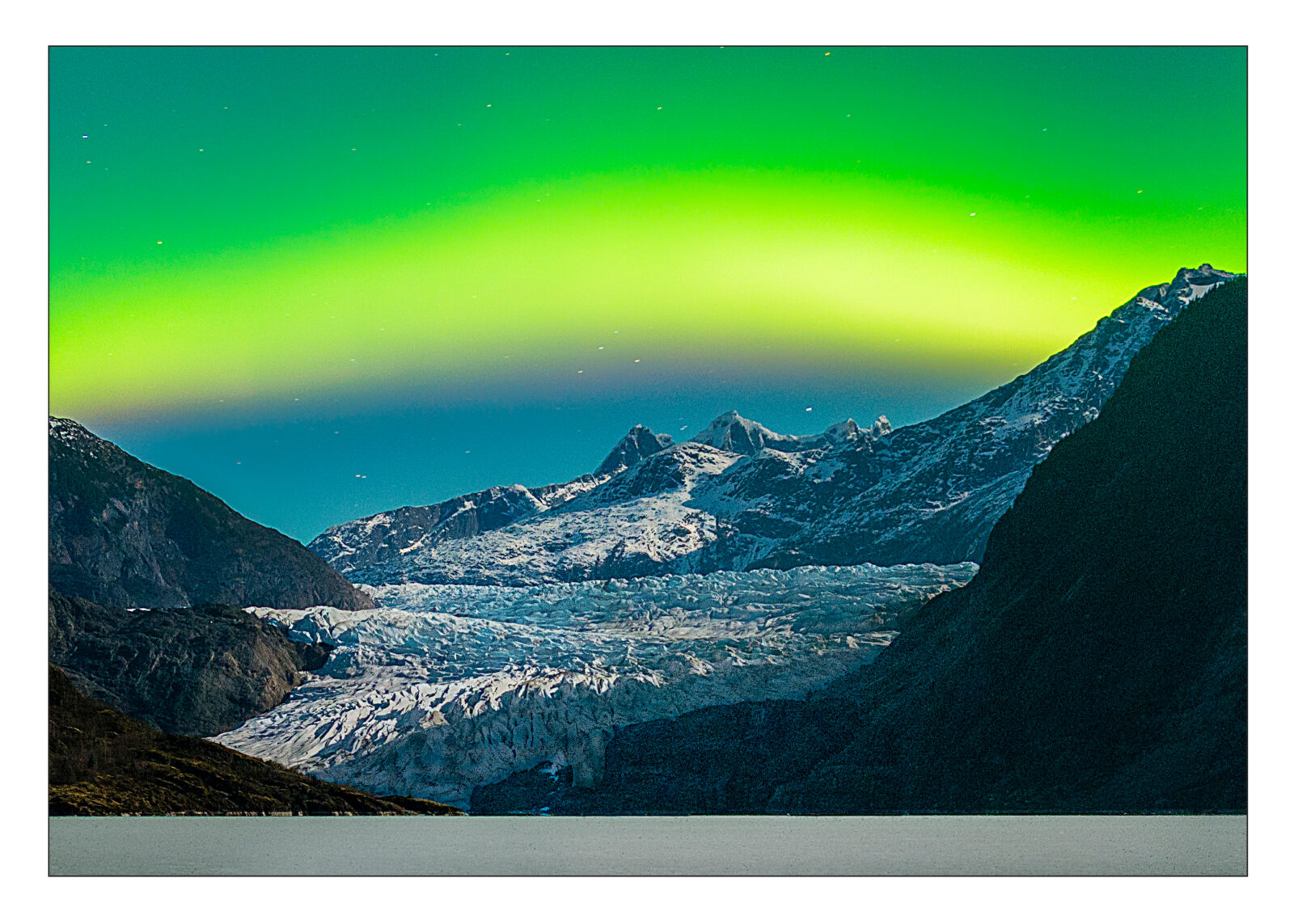 Aurora, Echo Cove, Juneau, Alaska-Image #2940Mark Kelley | Mark Kelley