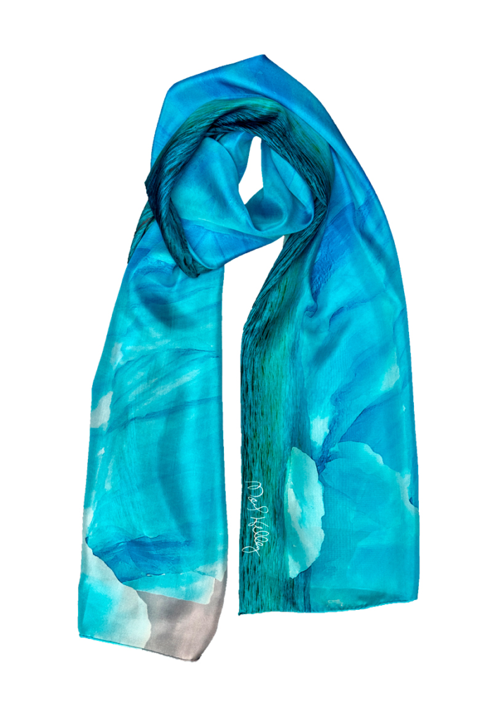 Alaska Glacier Blue Scarf