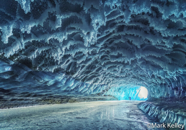 Ice Cave, Castner Glacier, Delta Junction, Alaska #3444 | Mark Kelley