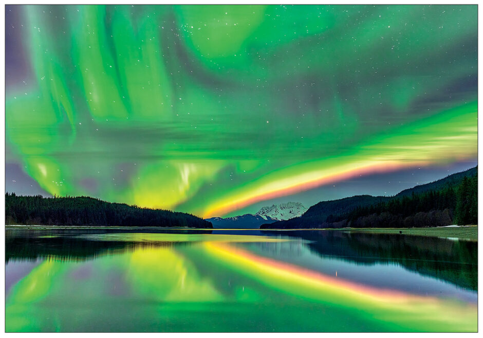 Aurora, Echo Cove, Juneau, Alaska-Image #2940 | Mark Kelley