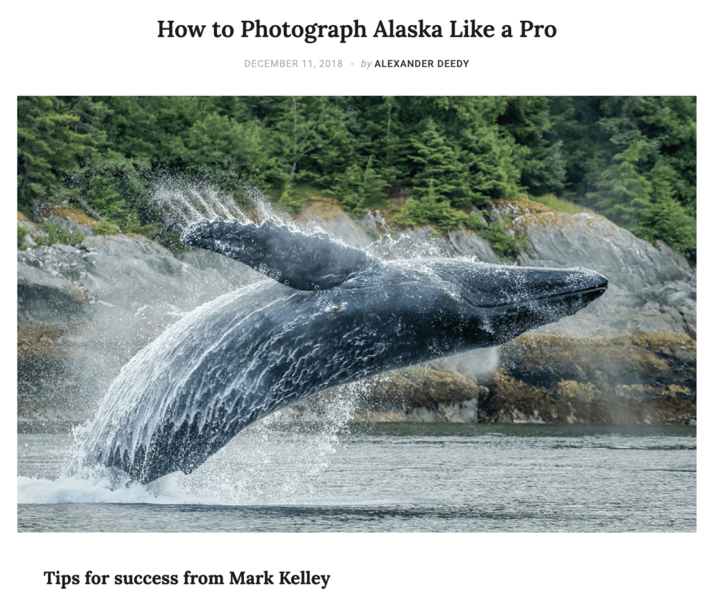 ALASKA MAGAZINE | Mark Kelley Photography